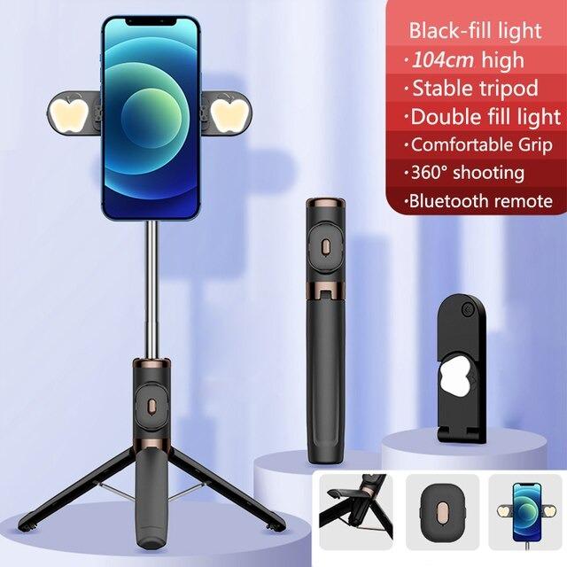 Upgraded 1meter High 360 Degree Rotatable Selfie Stick Upgraded