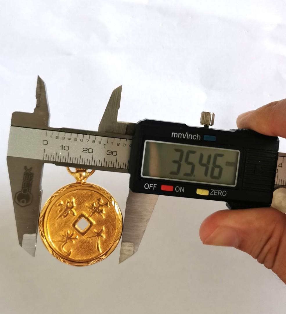 Vintage 916 Gold Coin Pendant 38.13g, Men's Fashion, Watches ...