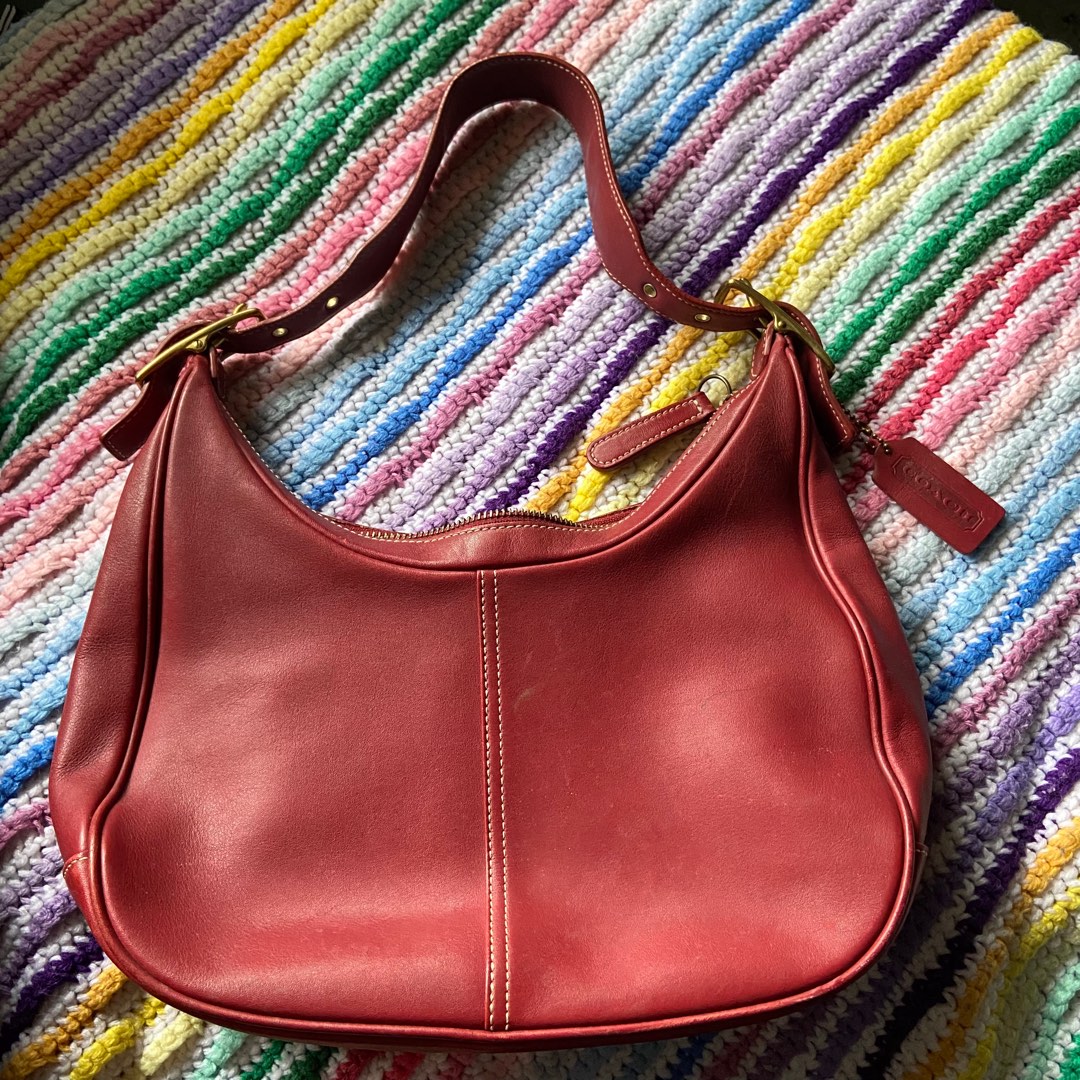 VINTAGE GENUINE COACH (9342) ZOE LEGACY, Luxury, Bags & Wallets on Carousell