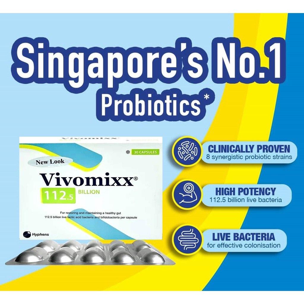 Vivomixx Adult Probiotics, Health & Nutrition, Health Supplements ...