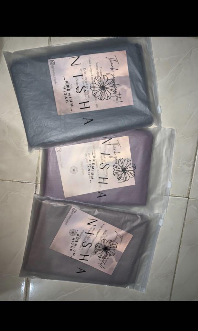 Voal Water Resistant - Nisha Hijab, Fesyen Wanita, Muslim Fashion, Syal ...