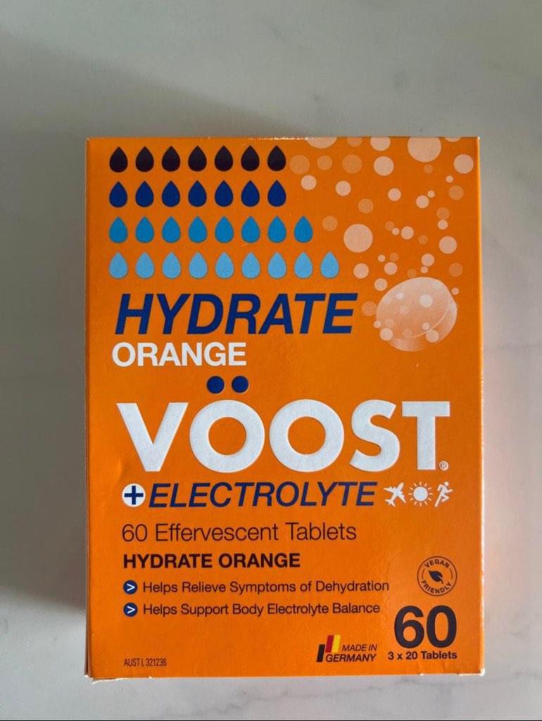 VOOST hydrate, Health & Nutrition, Health Supplements, Vitamins ...