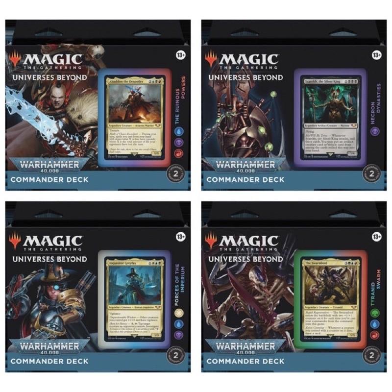 Warhammer 40k MTG Magic The Gathering Commander Decks, Hobbies & Toys ...