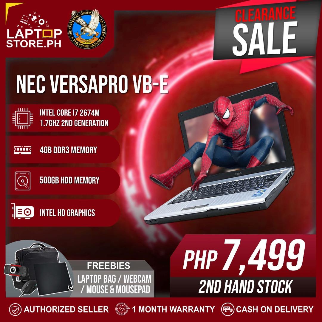 WHOLESALE&&RETAIL!!! LAPTOP MODEL: NEC VERSAPRO VB-E I7 2ND GENERATION