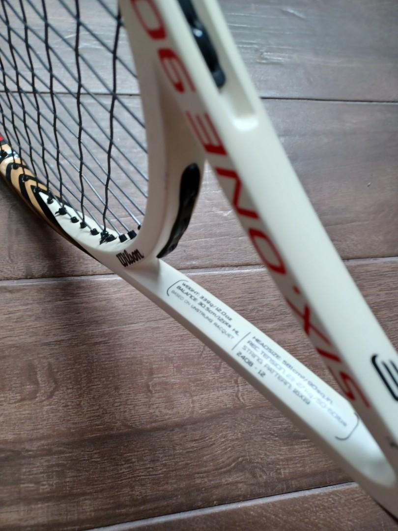 Wilson six.one 90 prostaff, Sports Equipment, Sports & Games, Racket & Ball Sports on Carousell