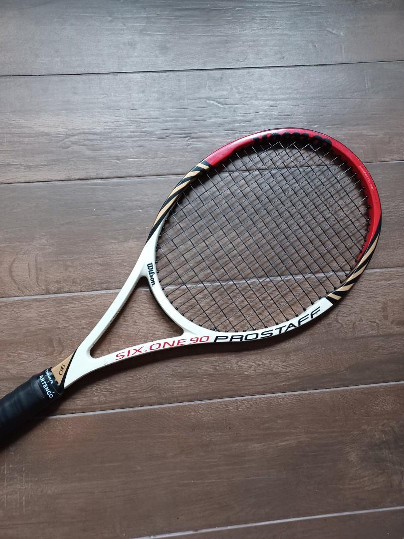 Wilson six.one 90 prostaff, Sports Equipment, Sports & Games, Racket ...