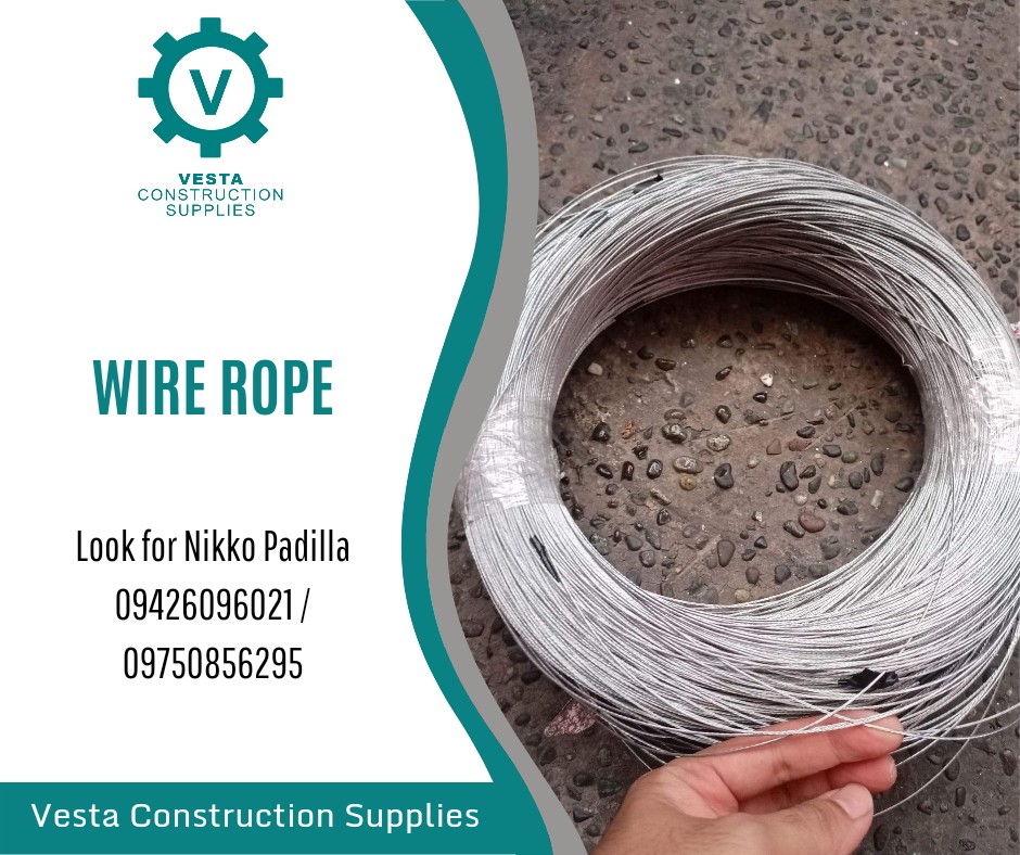 Wire Rope, Commercial & Industrial, Construction Tools & Equipment on ...