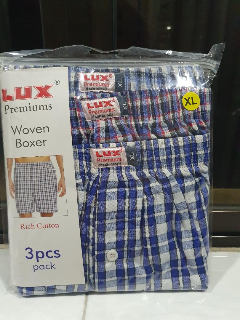 Woven Boxers 3pc Pack, Men's Fashion, Bottoms, Sleep and Loungewear on ...