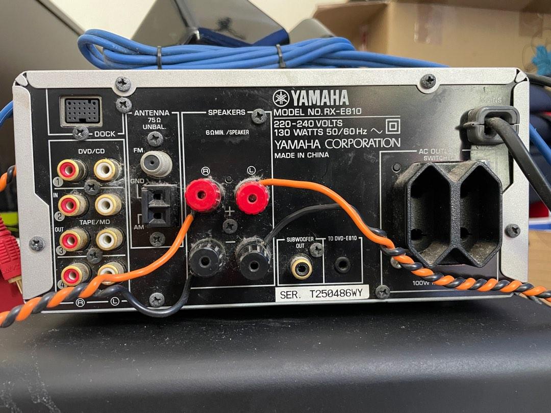 Yamaha RX-E810 and Boston Soundware Home 2.1, Hobbies & Toys, Music ...