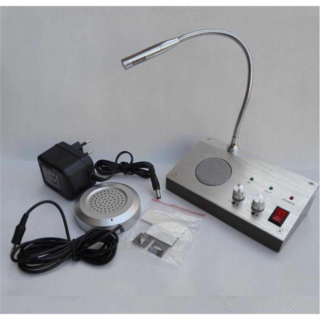 Zhudelle Intercom System, Dual-Way Intercommunication Microphone ...