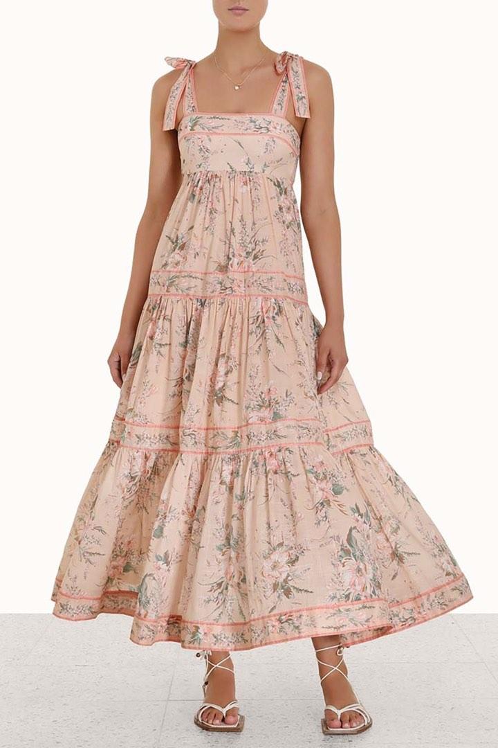 Zimmermann Moonshine Tie Shoulder Dress, Women's Fashion, Dresses ... Zimmermann Moonshine Tie Shoulder Dress, Women's Fashion, Dresses ...