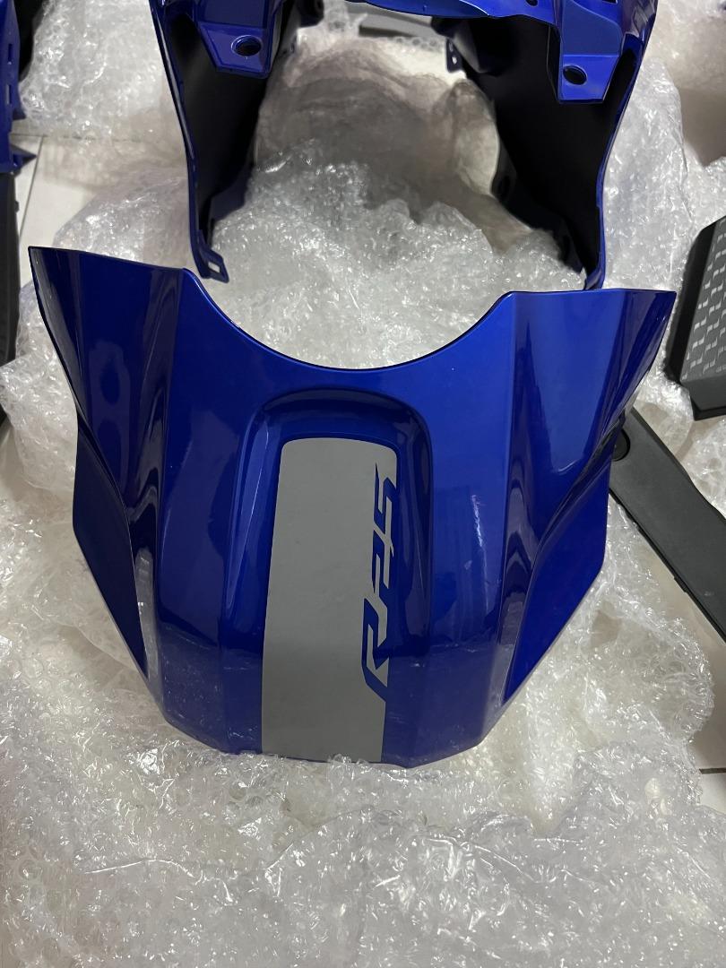 2020 Yamaha R25 V2 Cover Tank Set (BS7-XF41D-00), Motorbikes on Carousell