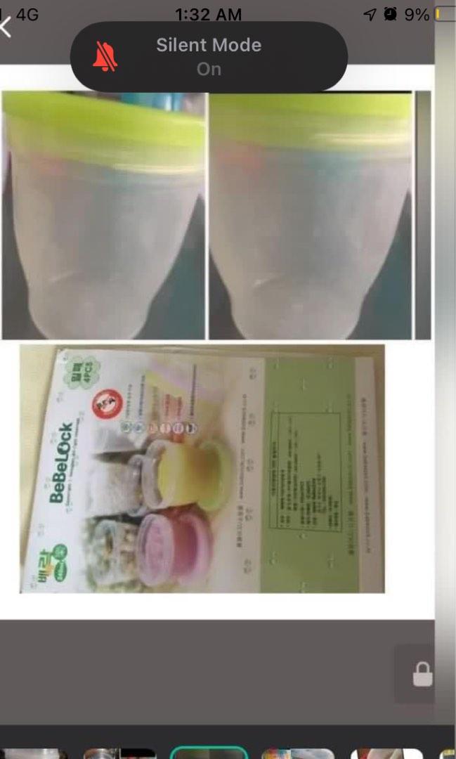 3-Tier Milk Powder Dispenser/Milk storage container / Collapsible baby ...