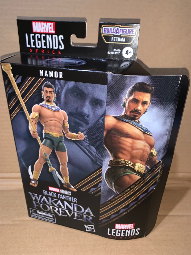 全新已開 Namor Hasbro Marvel Legends Series Black Panther Wakanda Forever ...