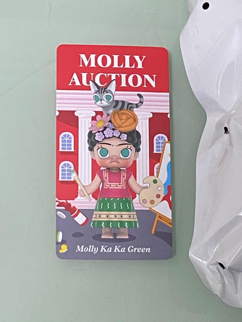 全新 POP Mart x KENNYSWORK - Molly Ka Ka Green, 興趣及遊戲, 收藏品及紀念品, 古董收藏 - Carousell