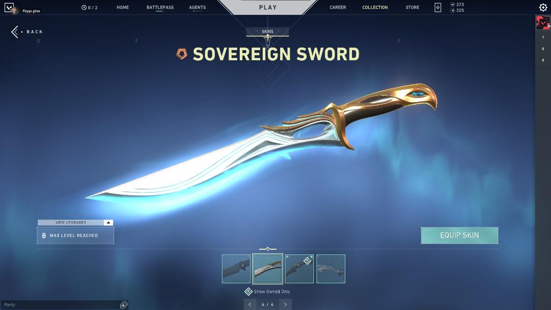 A1 12 Skins Ruin Dagger Valorant Account, Video Gaming, Gaming ...