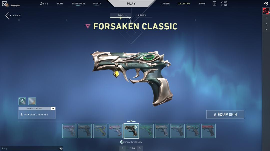 A1 12 Skins Ruin Dagger Valorant Account, Video Gaming, Gaming ...