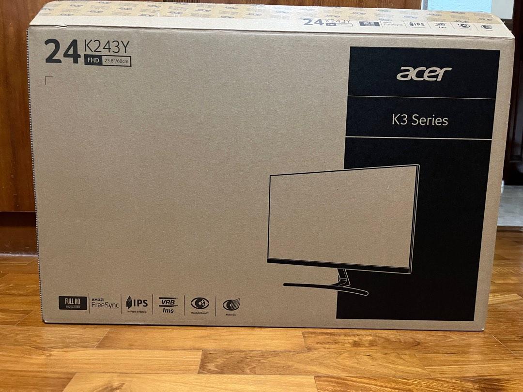 Acer K3 Monitor K243Y 23.8 inch, Computers & Tech, Parts & Accessories ...