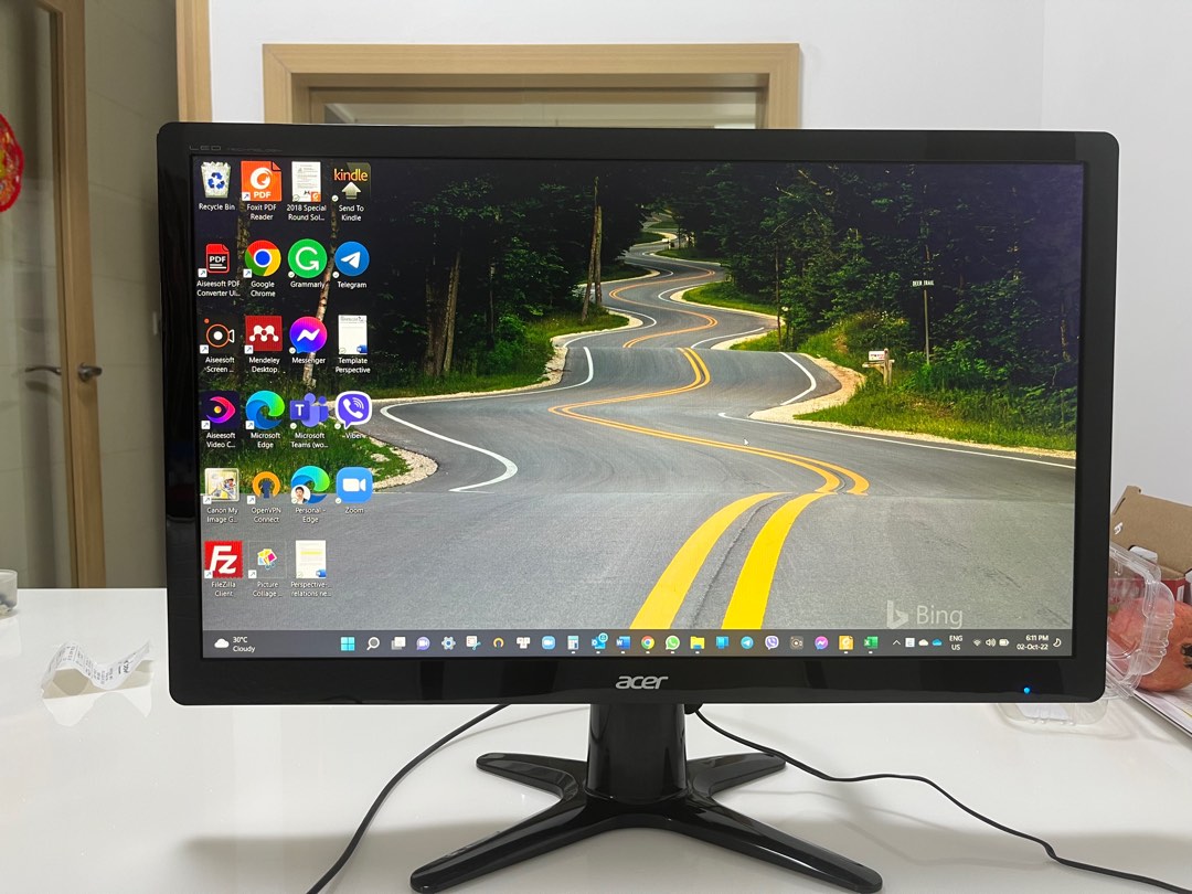 Acer 23 inch LCD Monitor, Computers & Tech, Parts & Accessories ...