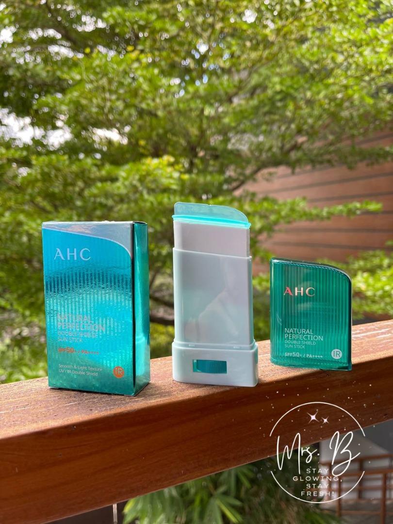 AHC Natural Perfection Double Shield Sun Stick 22g SPF50+ PA++++, Beauty & Personal Care, Face ...