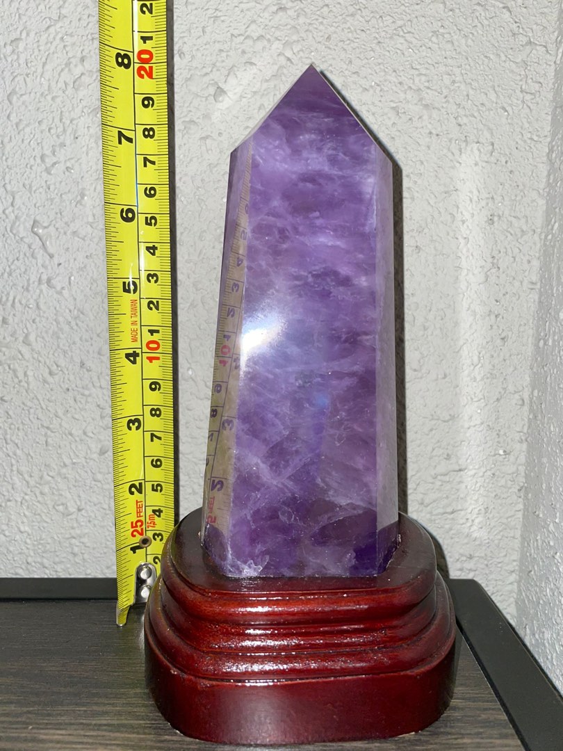 Amethyst Crystal Pointer, Hobbies & Toys, Memorabilia & Collectibles ...