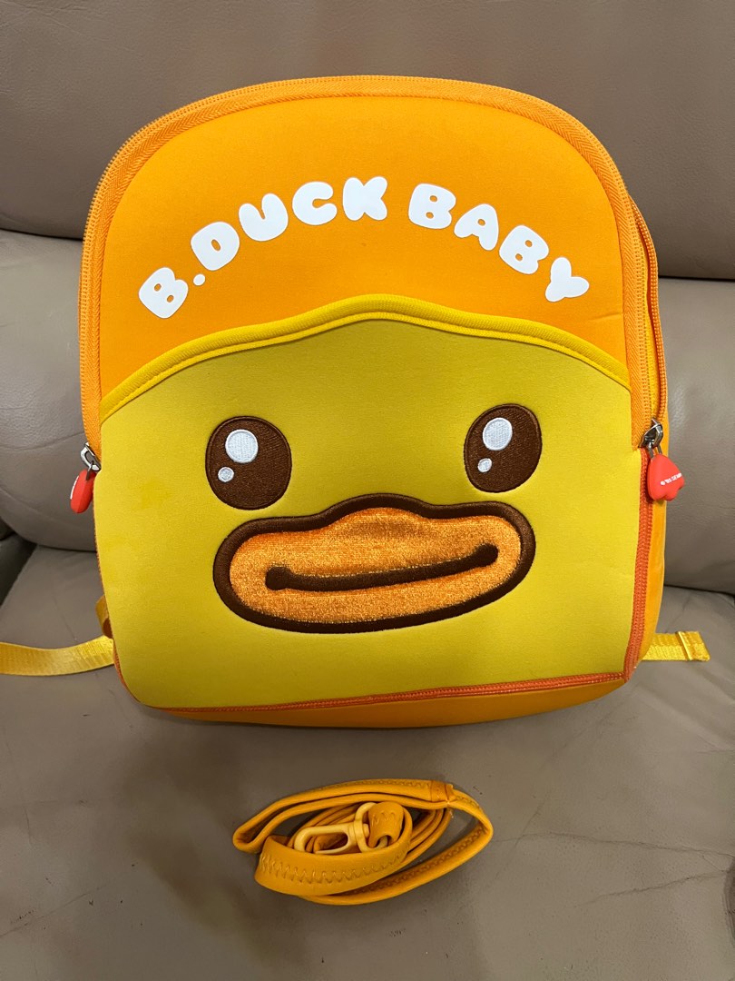 全新B. Duck backpack 小朋友bb背囊, 兒童＆孕婦用品, 嬰兒及小童流行時尚 - Carousell