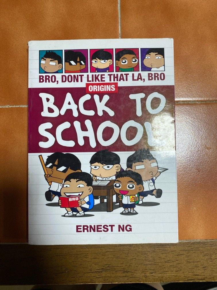 Back To School comic book by Ernest Ng, Hobbies & Toys, Books ...