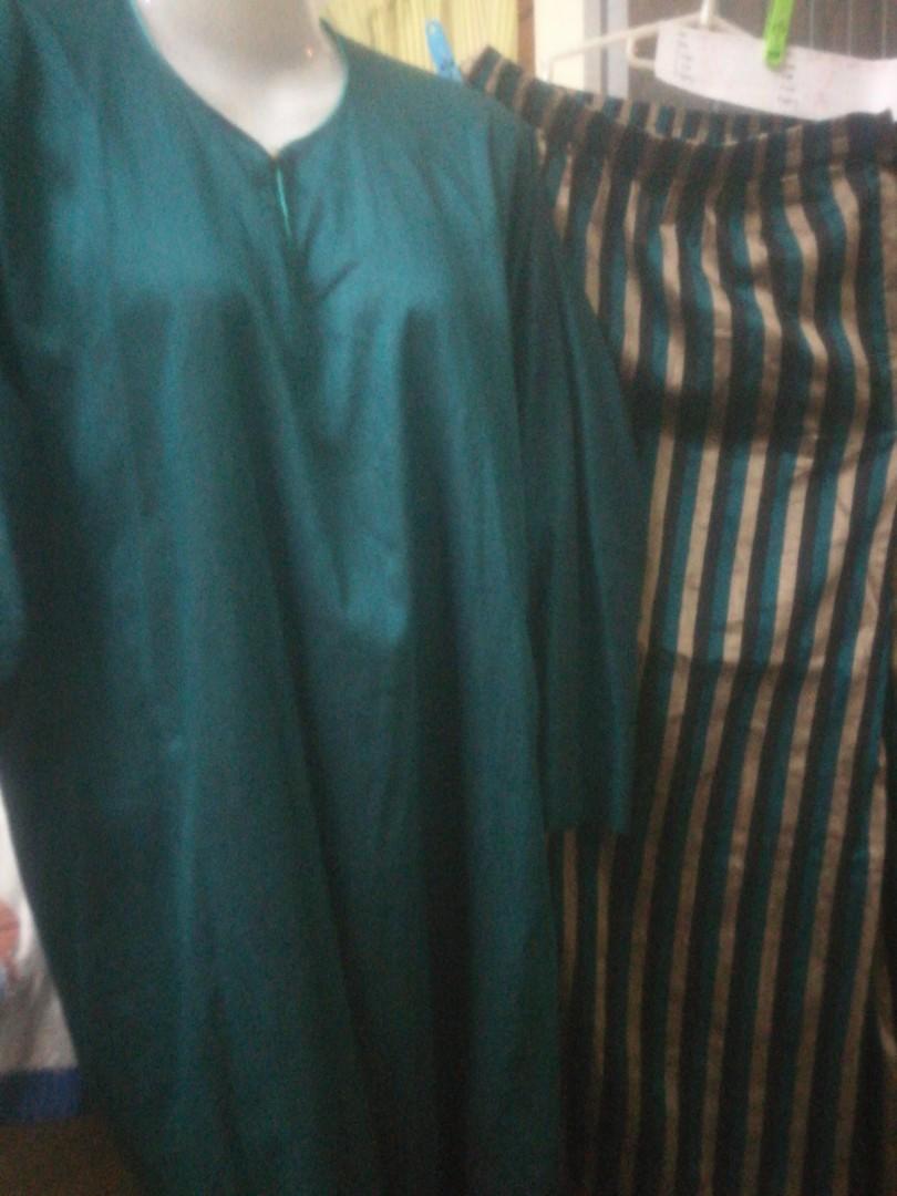 Baju Kurung Pesak, Women's Fashion, Muslimah Fashion, Baju Kurung ...