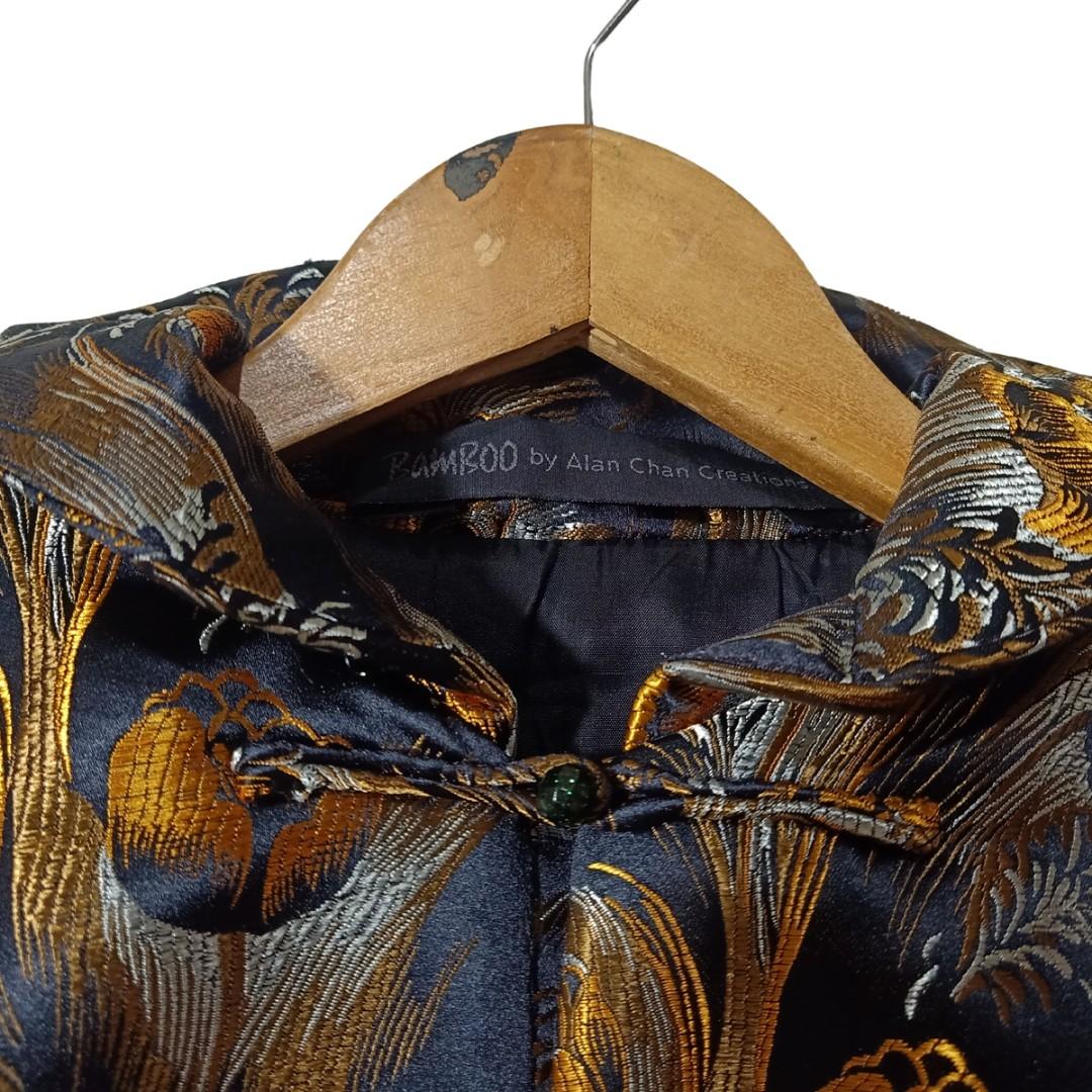 Bamboo by Alan Chan Creations Vintage Blazer (Gold & Black) - 25 L 20 W ...