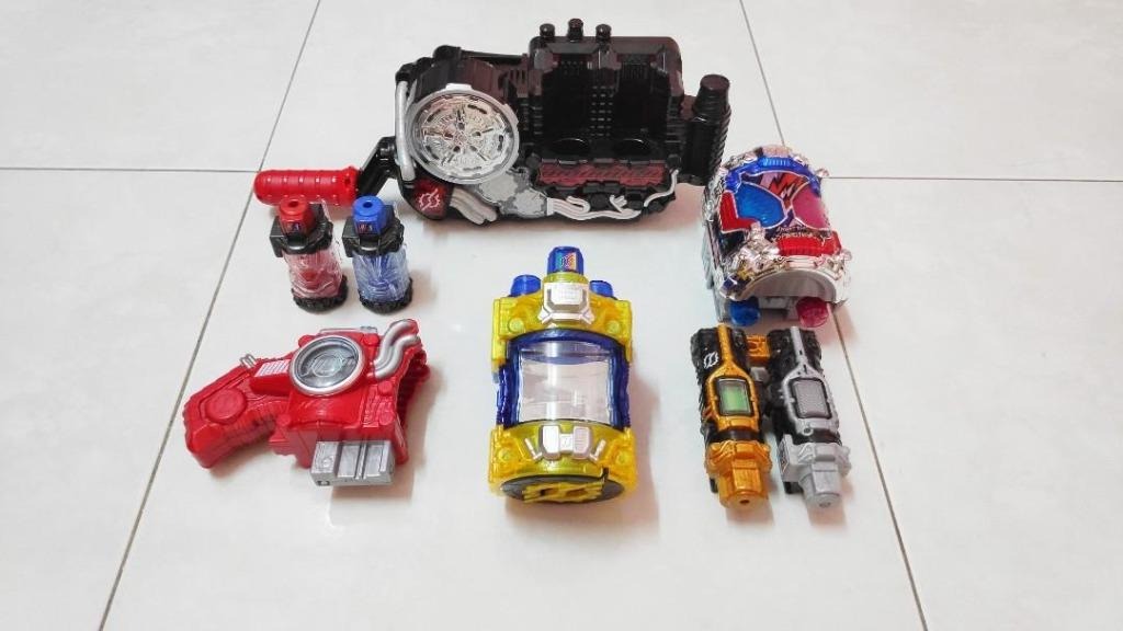 READY STOCK BANDAI KAMEN RIDER BUILD DX FULL SET DRIVER HAZARD TRIGGER ...