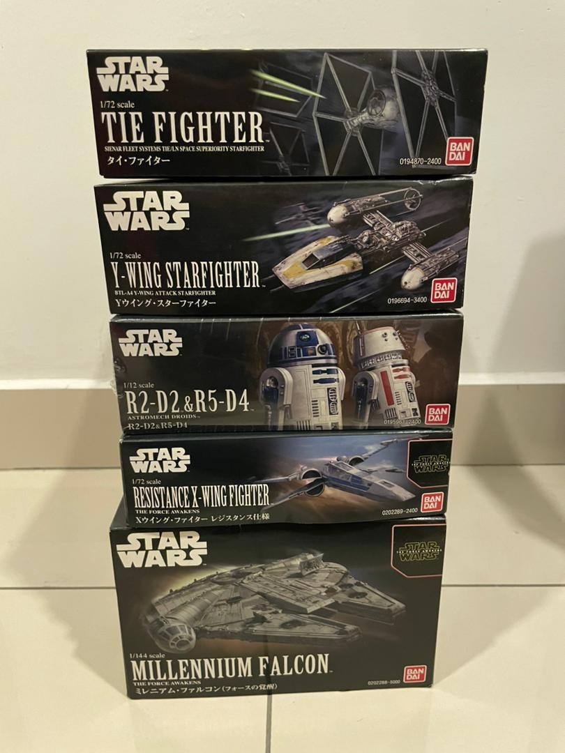 bandai starwars plamo, Hobbies & Toys, Toys & Games on Carousell
