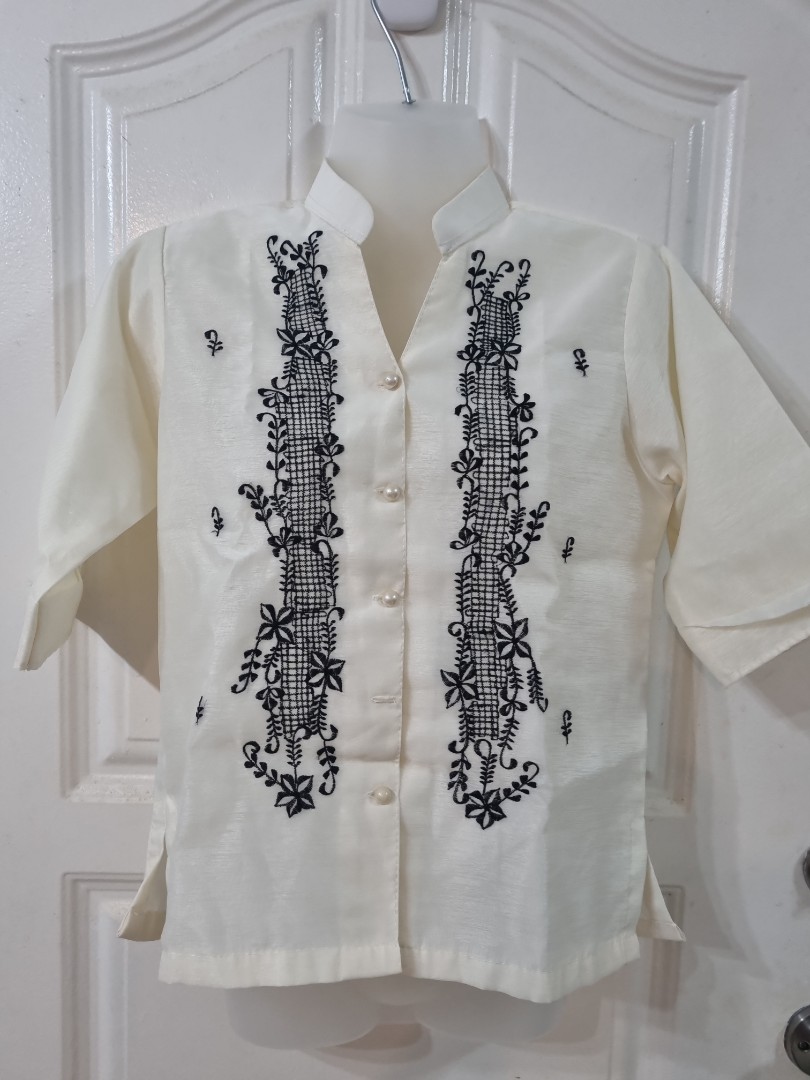 Barong Blouse - Ladies, Women's Fashion, Tops, Blouses on Carousell