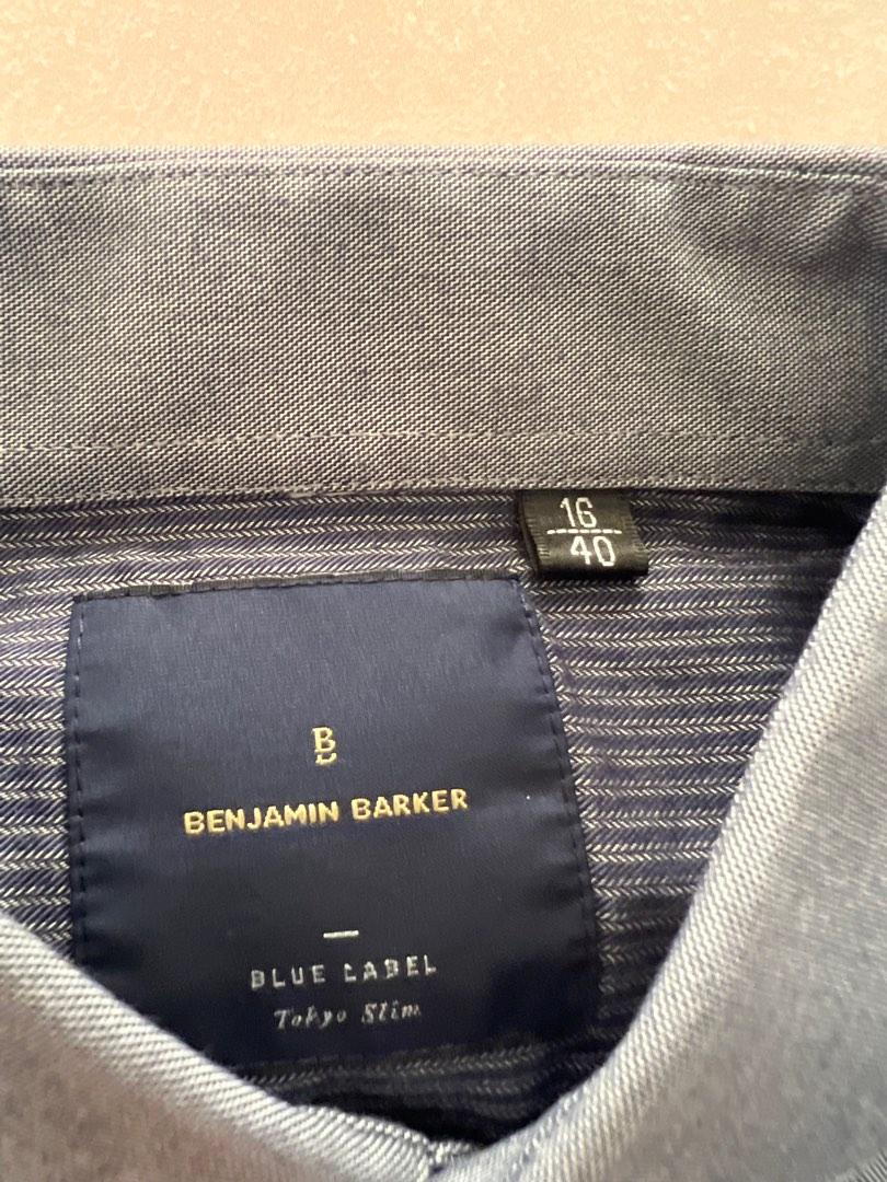 Benjamin barker ( blue label Tokyo slim) 16/40, Men's Fashion, Tops ...