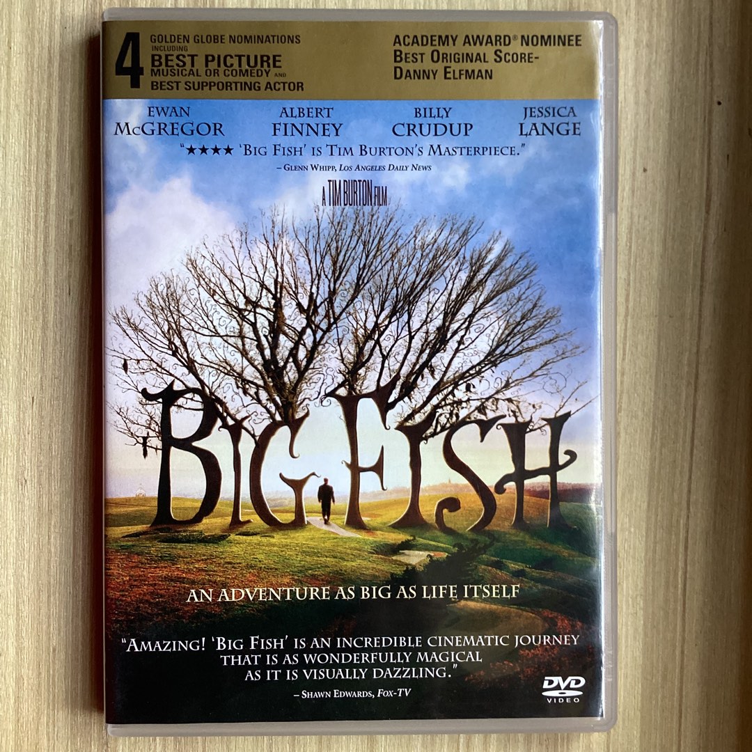 big fish original dvd movie, Hobbies & Toys, Music & Media, CDs & DVDs ...