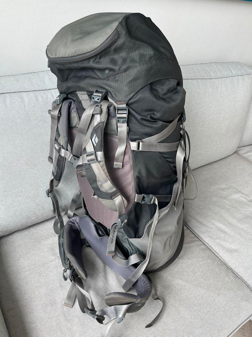 Black Diamond 60L Backpack, Men's Fashion, Bags, Backpacks on Carousell