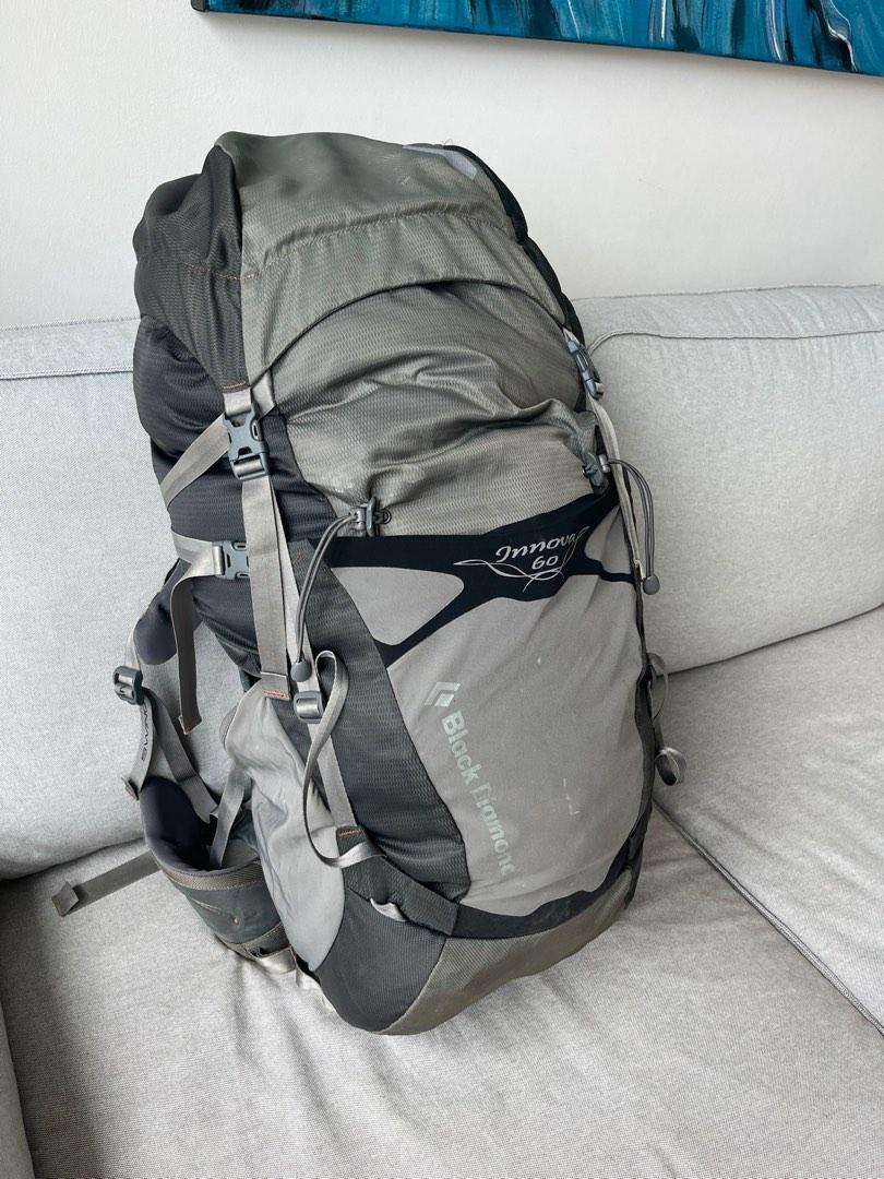 Black Diamond 60L Backpack, Men's Fashion, Bags, Backpacks on Carousell