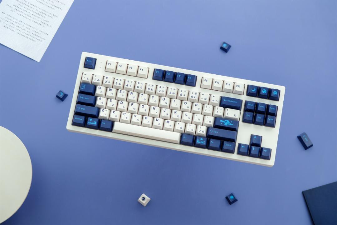 [SG Local Stock] Blue Moon Keycaps | Cherry Profile | PBT Dye-Sub ...