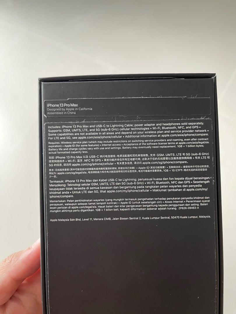 Boxes for Sale - iPhone 13 Pro Max, iPad Pro, AirPods Pro, iPad Pro ...