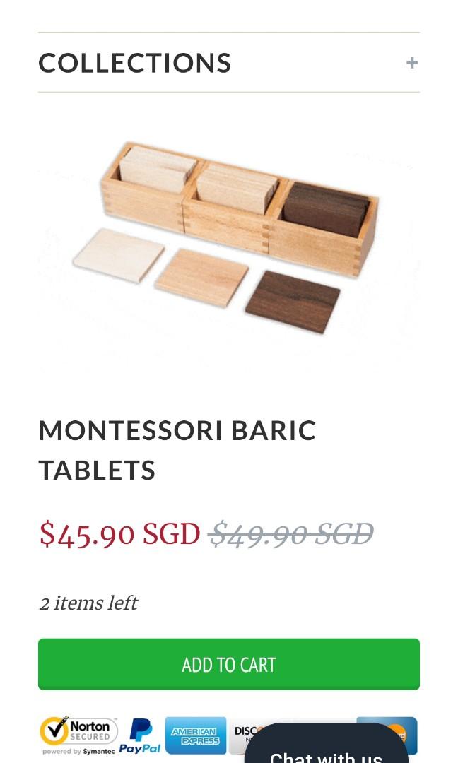 Brand new Montessori Baric Tablets, Babies & Kids, Infant Playtime on ...