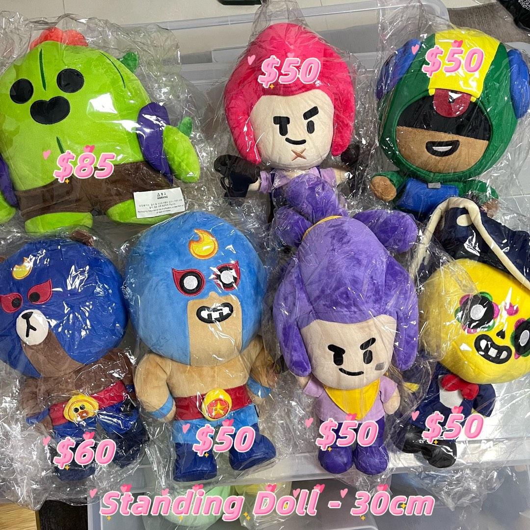 Brawl Stars x Line Friends Merchandise - Supercell Toys Plush - Pen ...