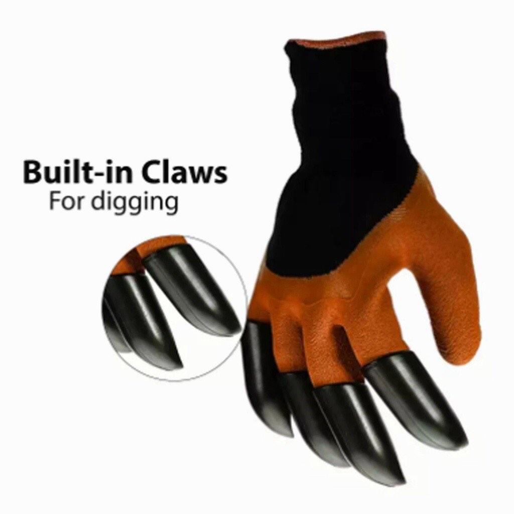 BUDOL Garden Gloves Garden Claw Rubber Gloves Gardening Safety Gloves ...