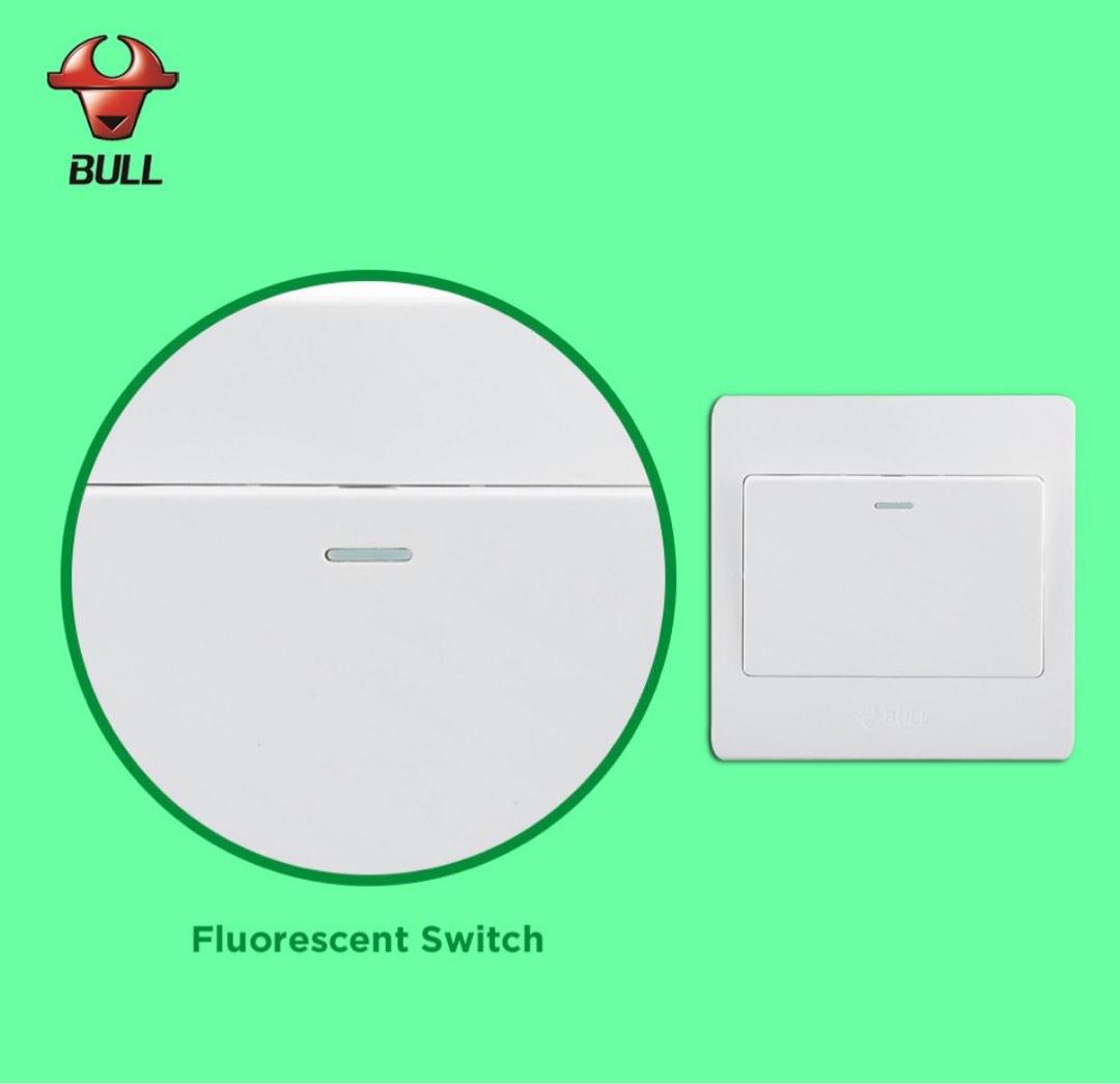 BULL 1 Gang 3 Way Switch G06K112Y, Furniture & Home Living, Lighting ...