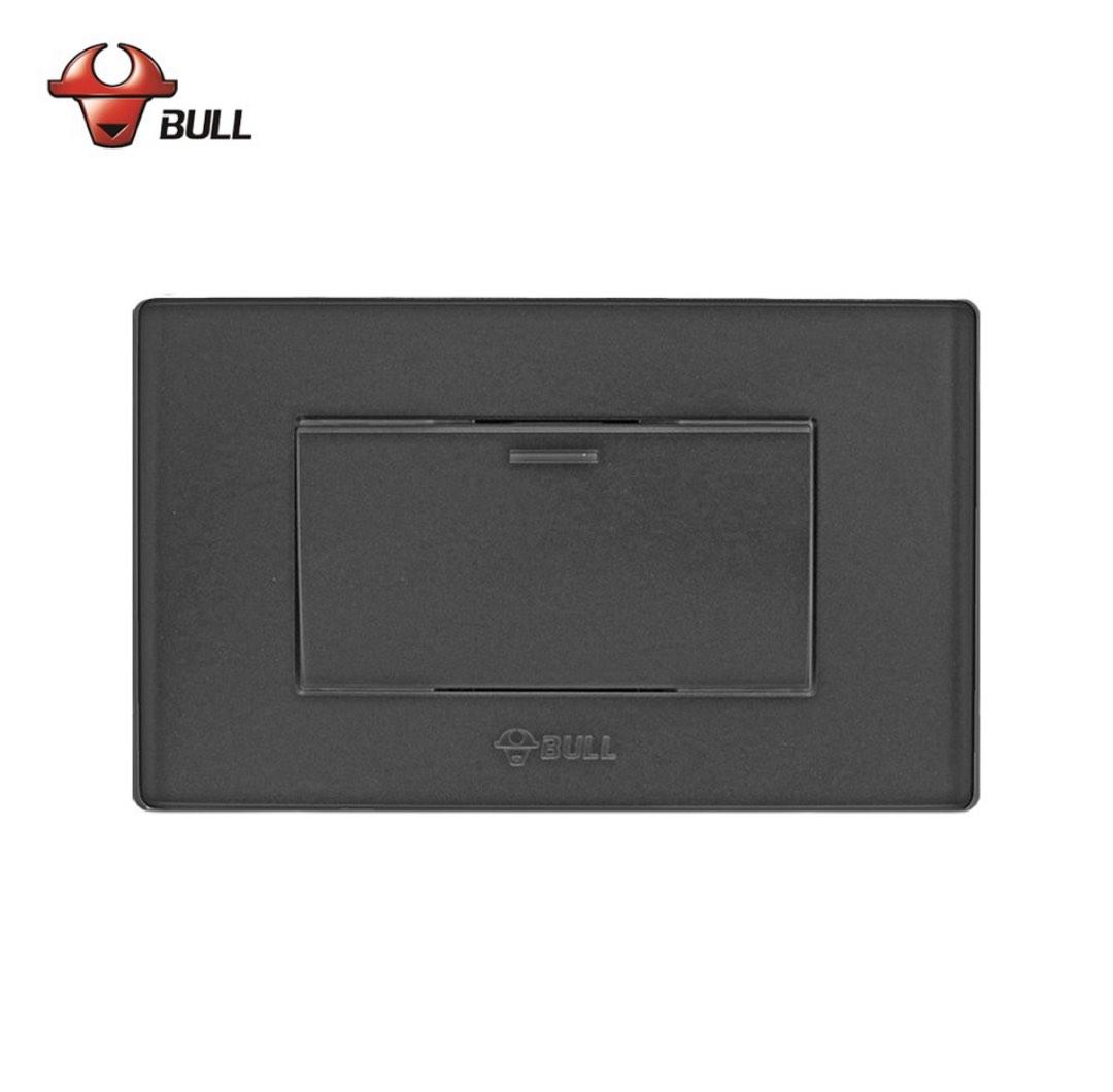 BULL 1 Gang 3 Way Wall Switch G04K112Y White and Dark Grey, Furniture ...