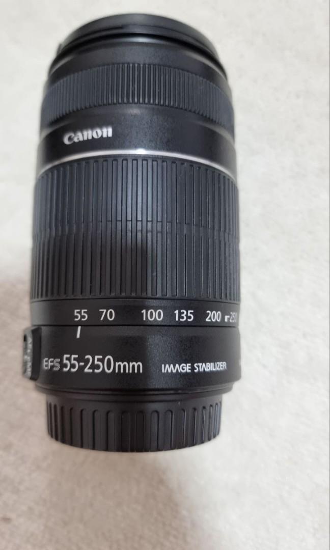 Canon EFS 55-220mm IS II Len, Photography, Cameras on Carousell