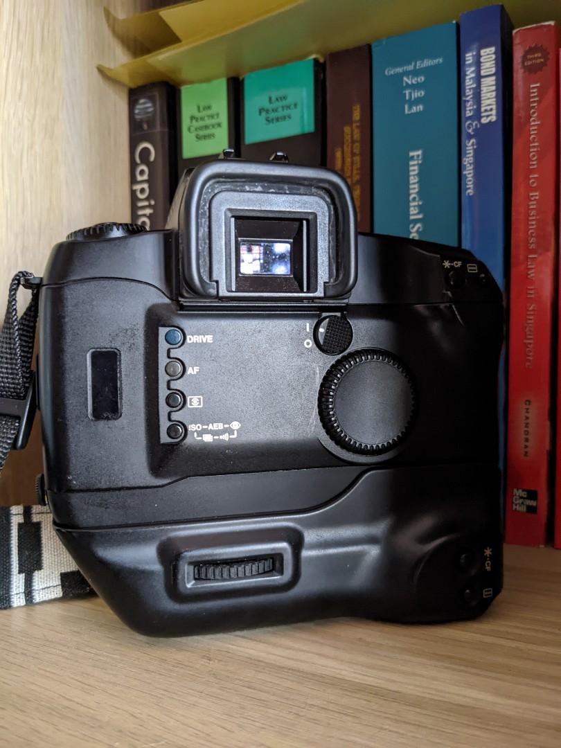 Canon EOS 5 with VG-10 Grip and 28-80mm EF lens, Photography, Cameras ...