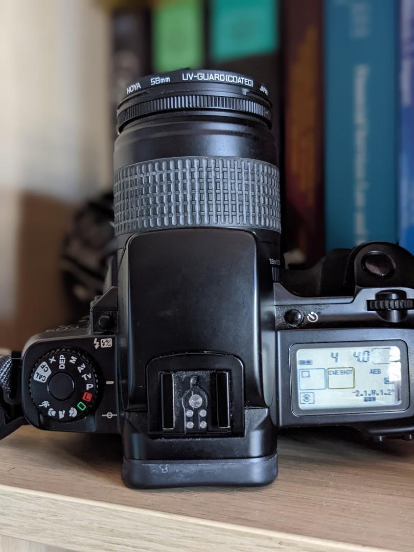 Canon EOS 5 with VG-10 Grip and 28-80mm EF lens, Photography, Cameras ...