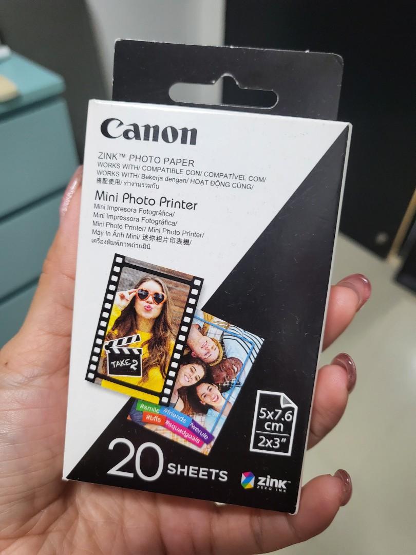 Canon Instant Camera Printer + Photo Paper, Photography, Cameras on ...