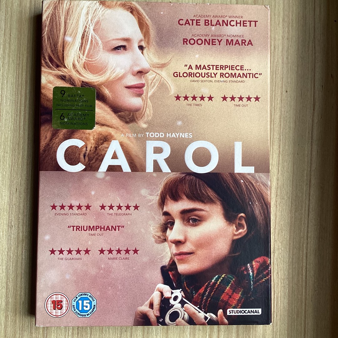Carol Original DVD Movie with Slipcover and Photocards, Hobbies & Toys ...