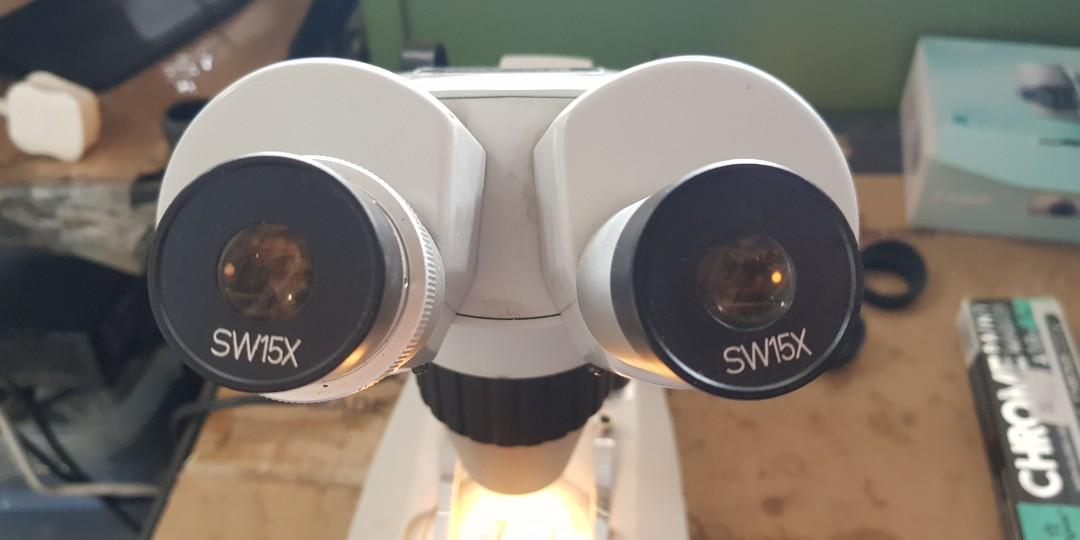 Carton stereo microscope, 60x, Japan, Health & Nutrition, Medical ...