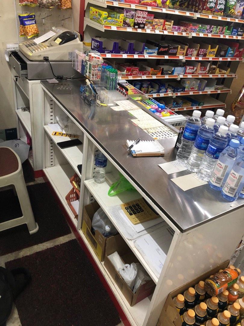 Cashier Counter, Furniture & Home Living, Furniture, Shelves, Cabinets ...